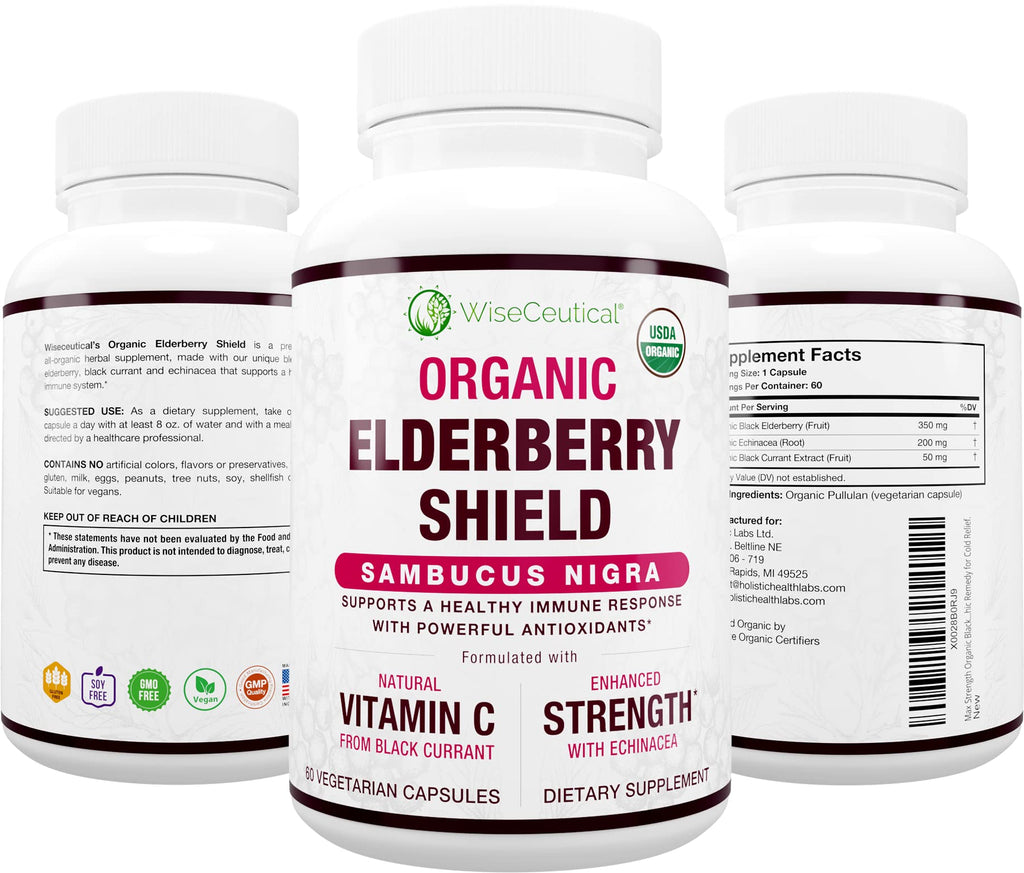 organic elderberry immune support