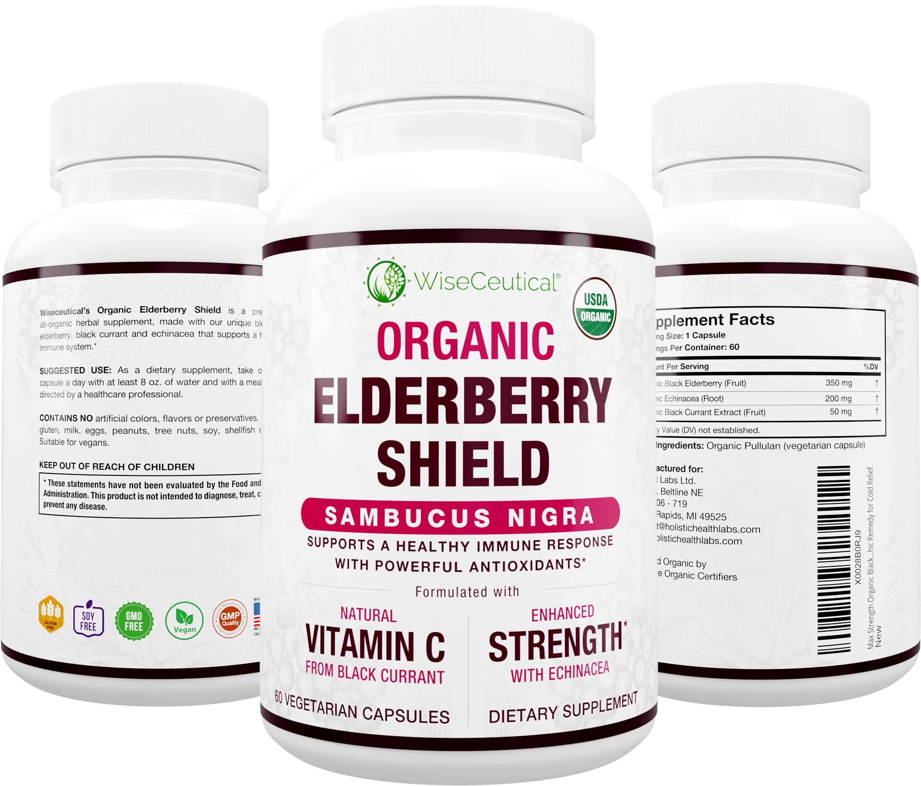 organic elderberry immune support