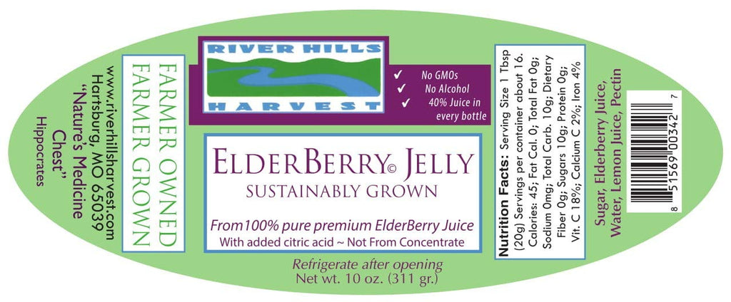 organic elderberry jelly for toast