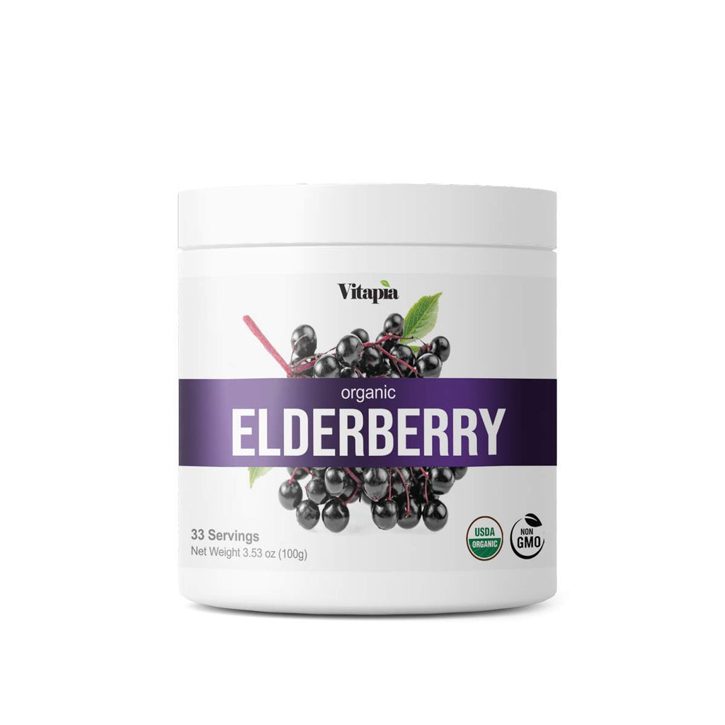 organic elderberry juice powder benefits