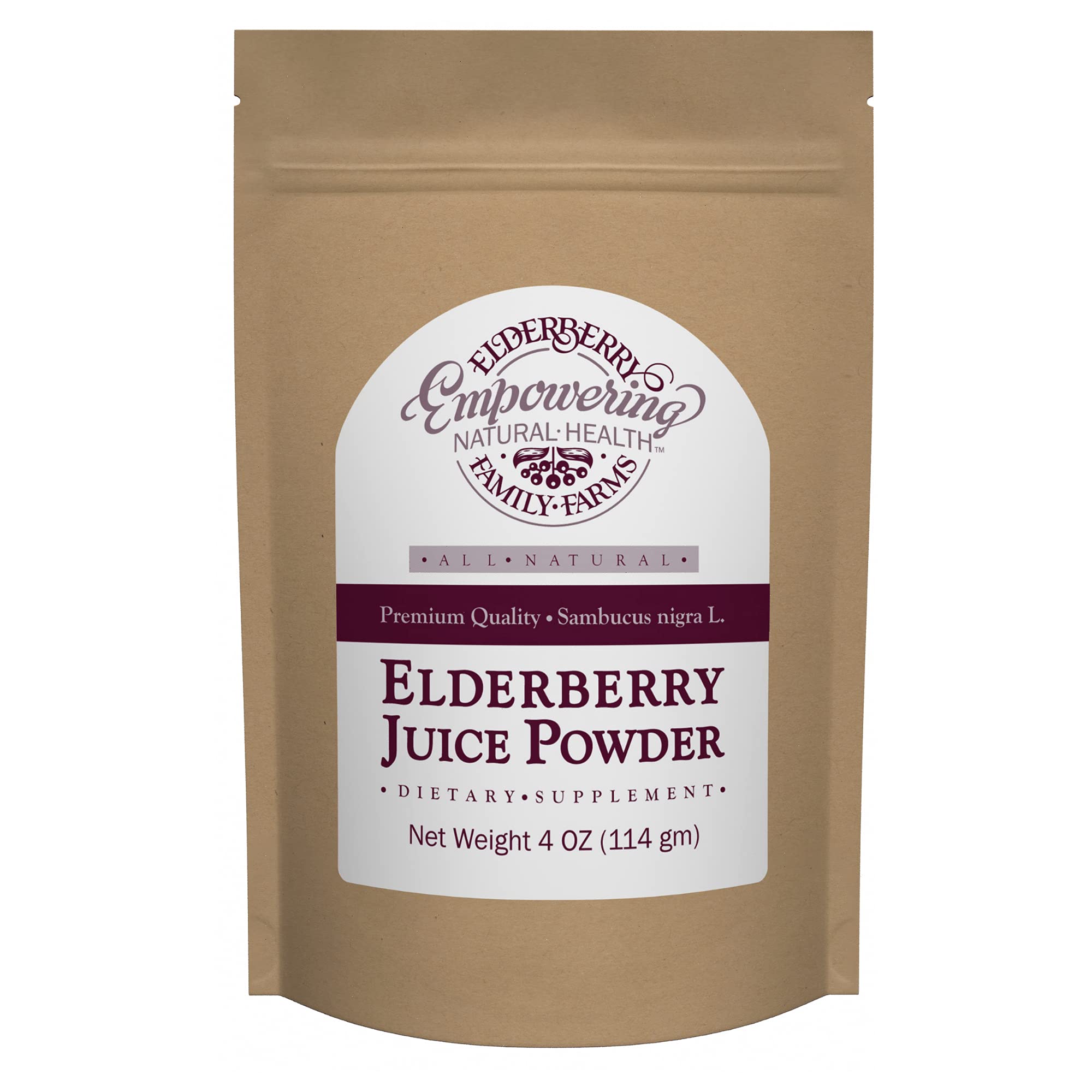 organic elderberry juice powder