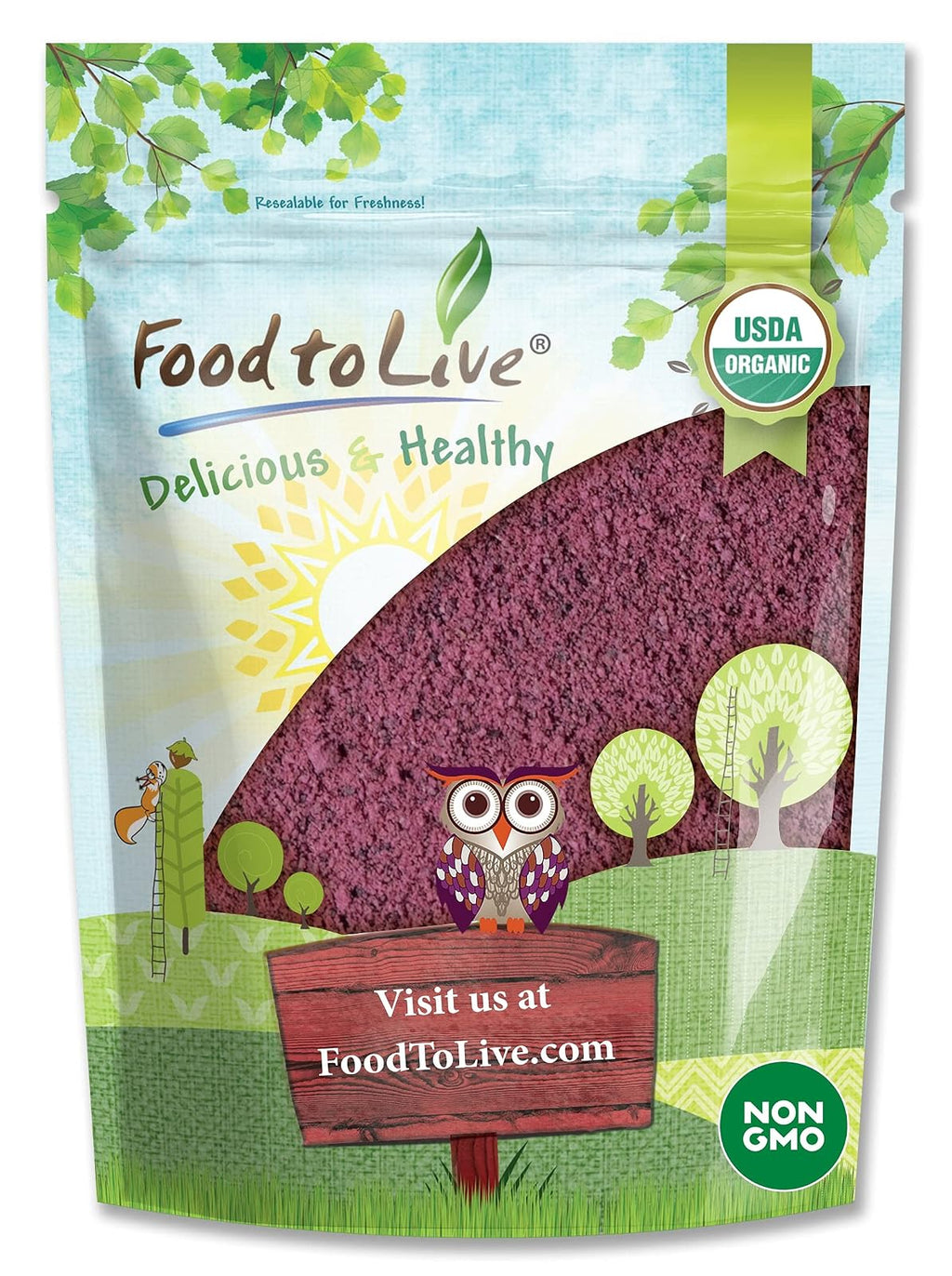 organic elderberry juice powder