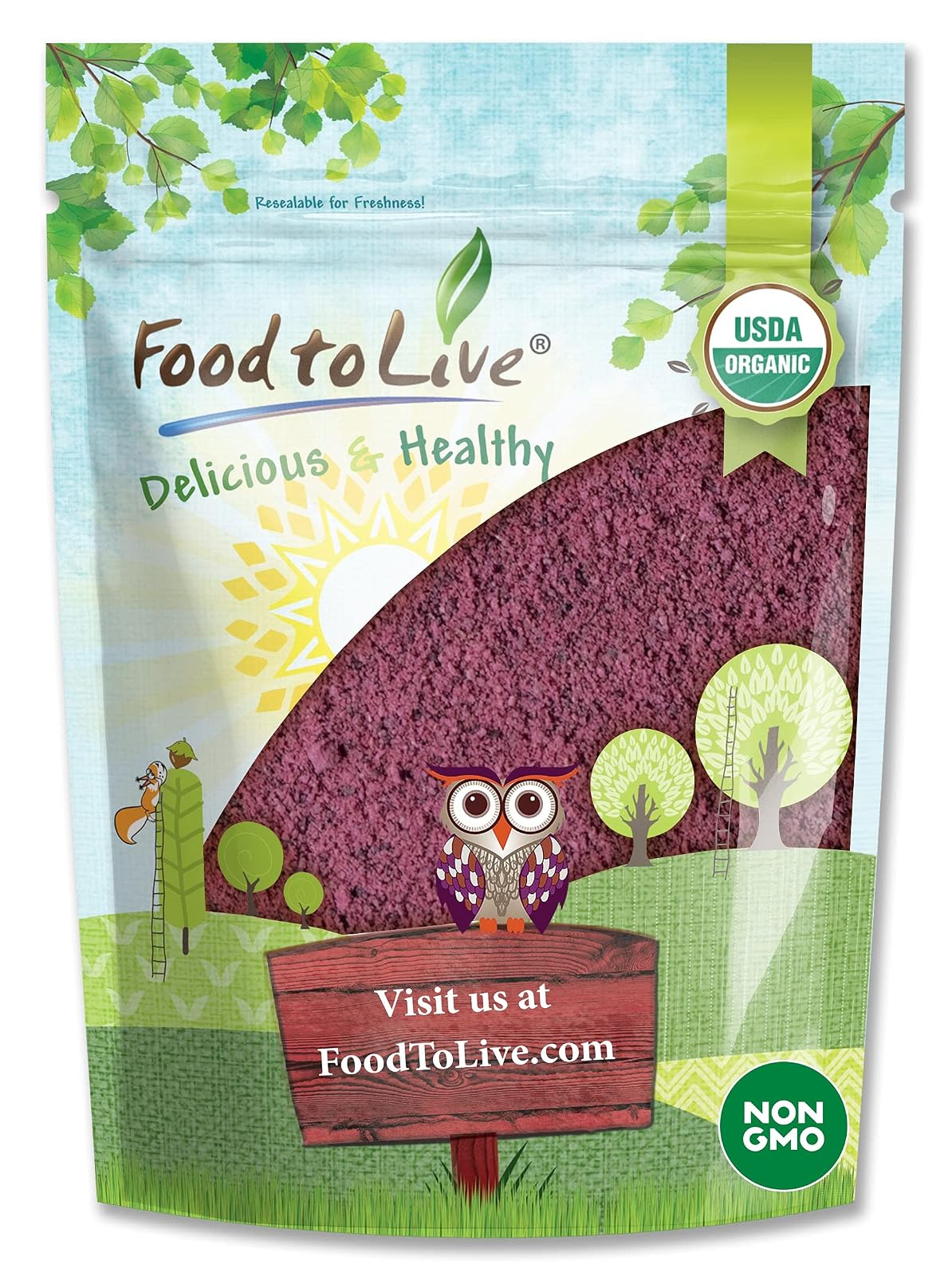 organic elderberry juice powder