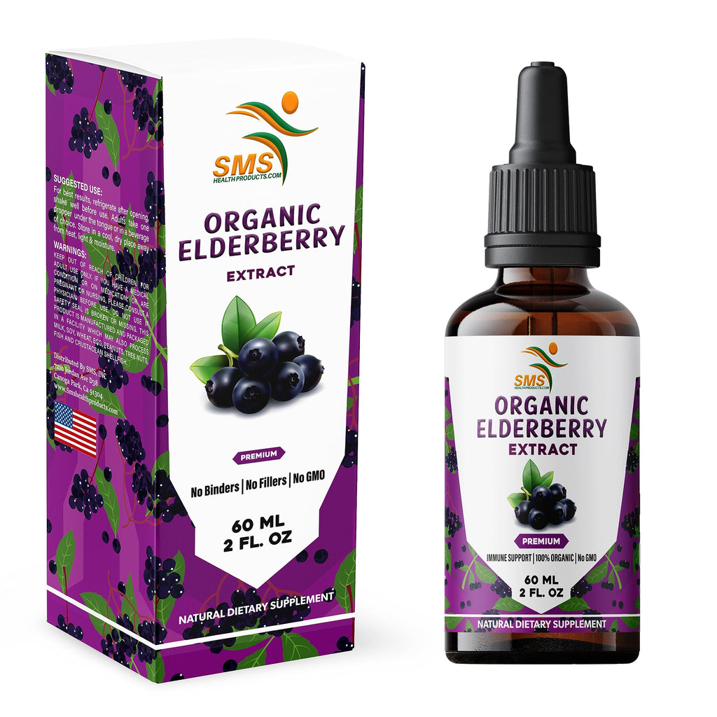 organic elderberry liquid drops for immunity