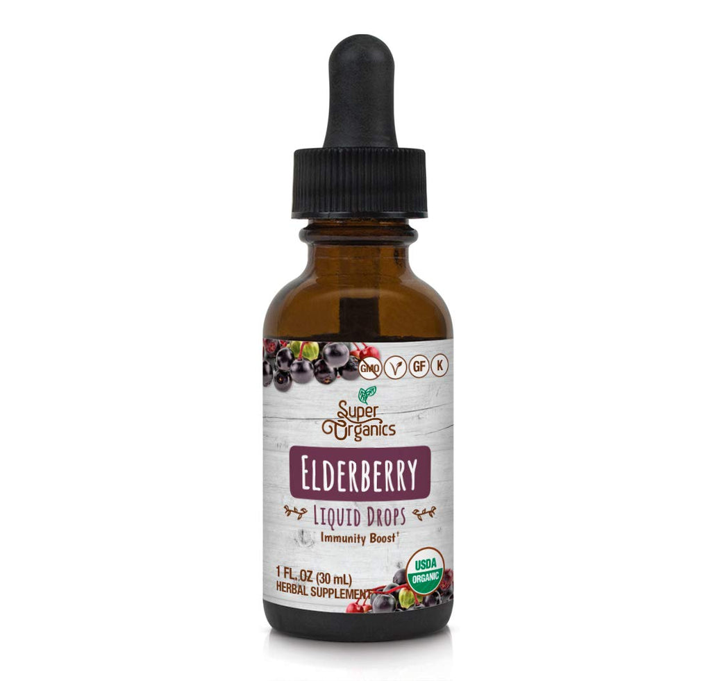 organic elderberry liquid drops