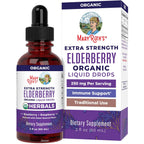 organic elderberry liquid drops