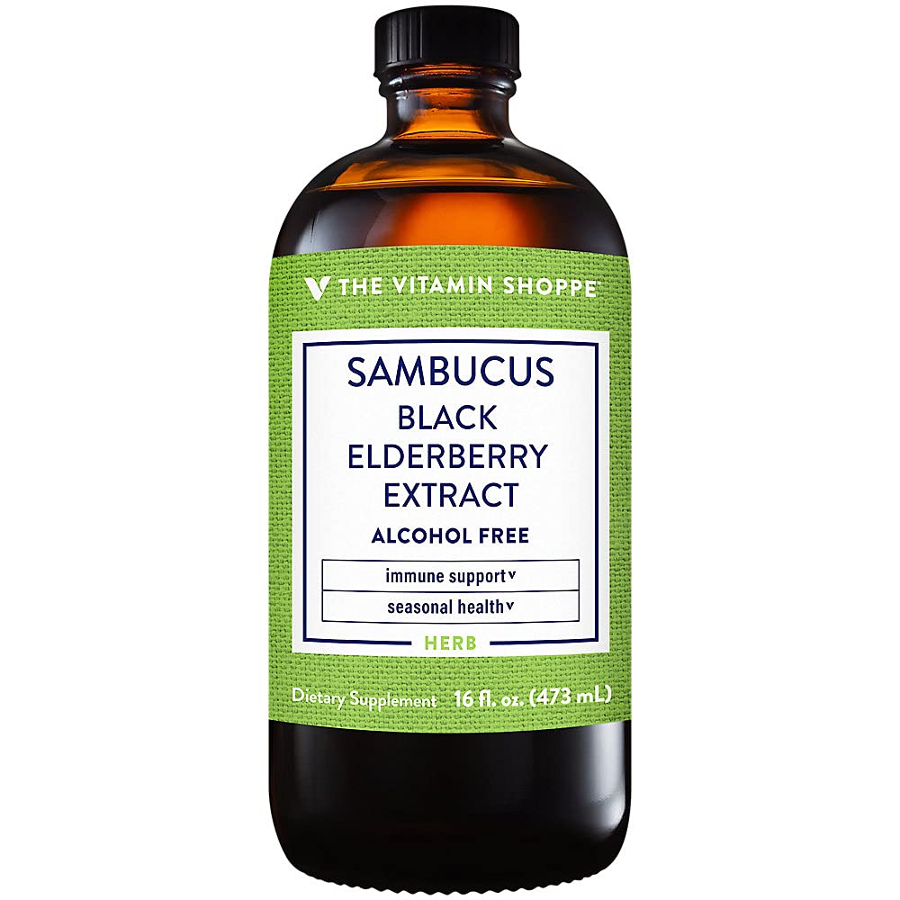 Organic elderberry liquid for health