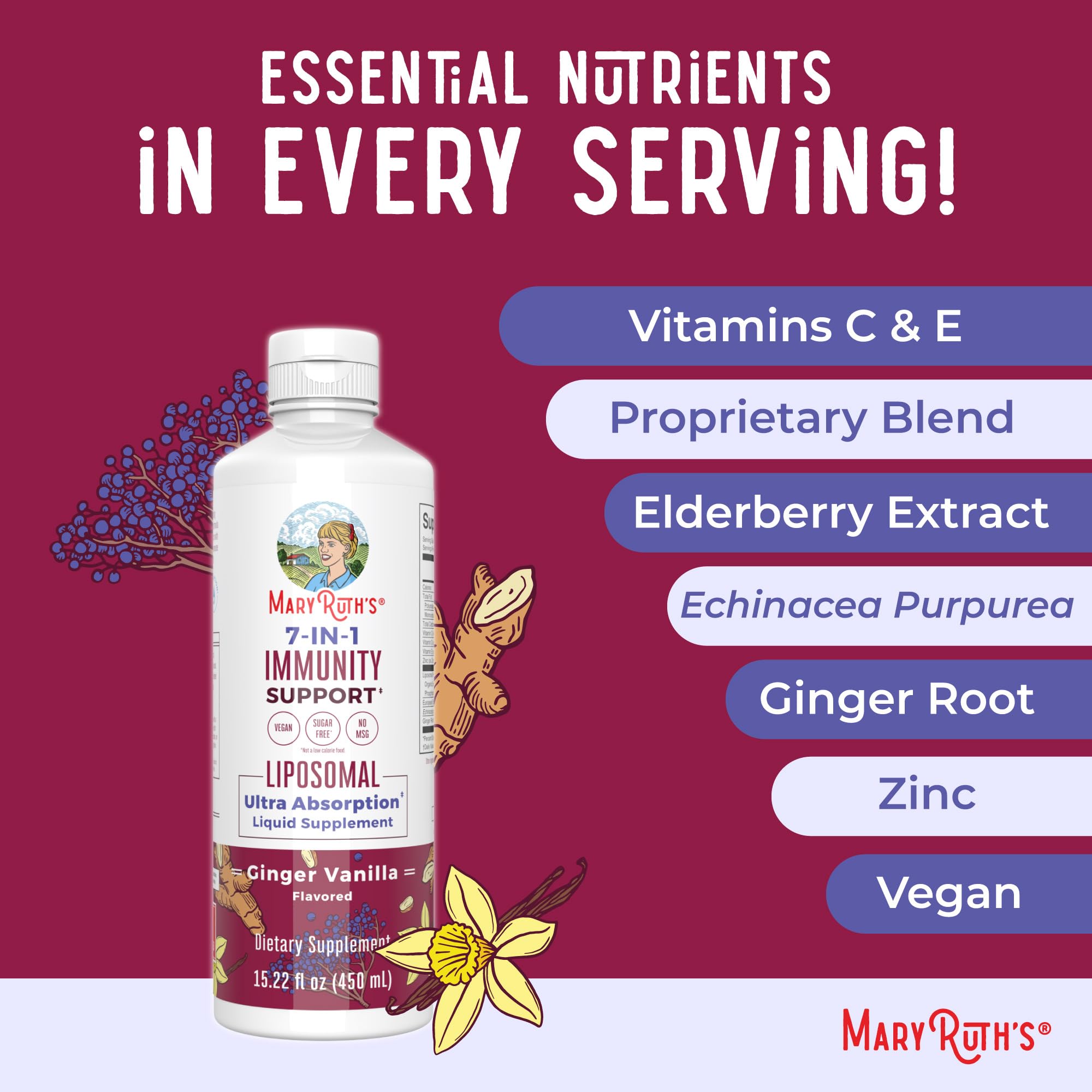 organic elderberry liquid for vitality
