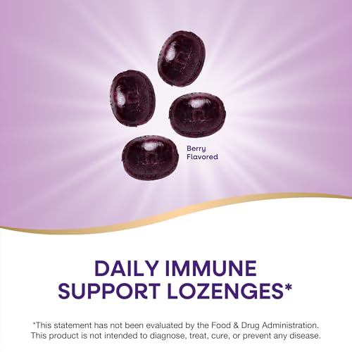 Organic elderberry lozenges for family wellness