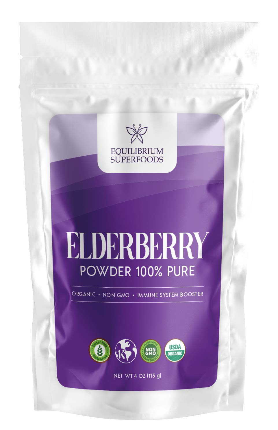 organic elderberry powder for immune support