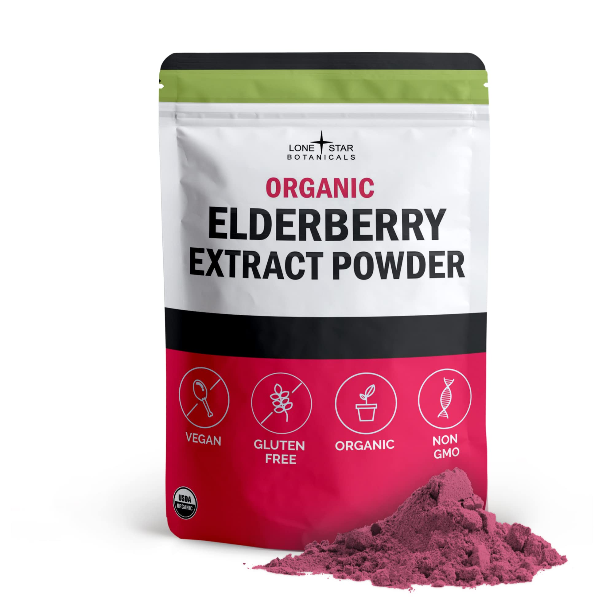 organic elderberry powder for smoothies