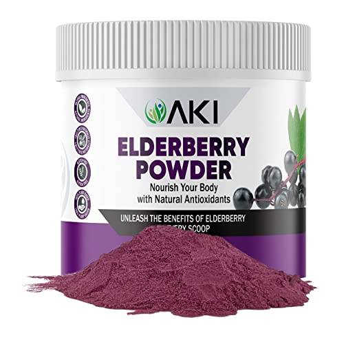 organic elderberry powder for smoothies