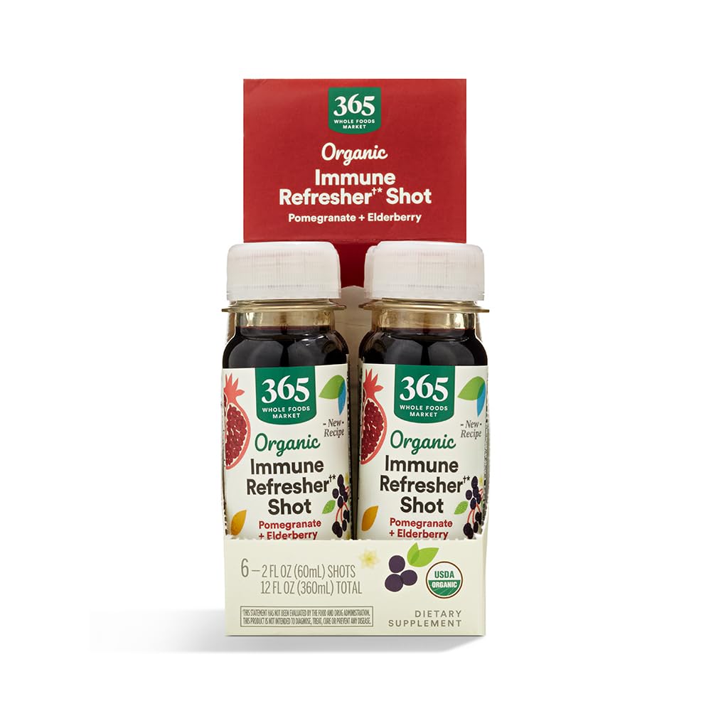 organic elderberry shot for immunity