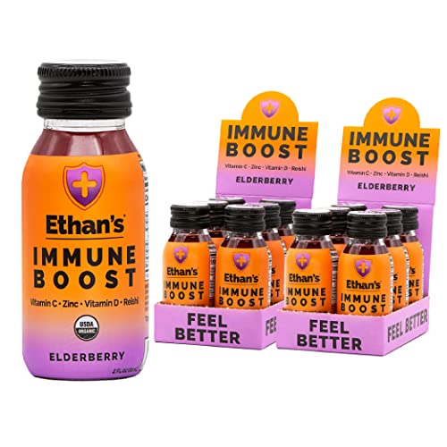 organic elderberry shots for immunity