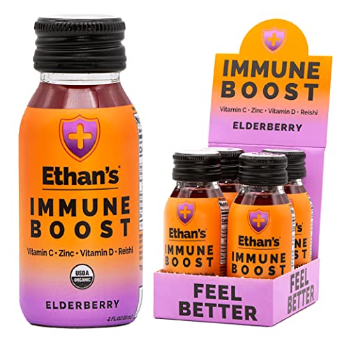 organic elderberry shots for immunity
