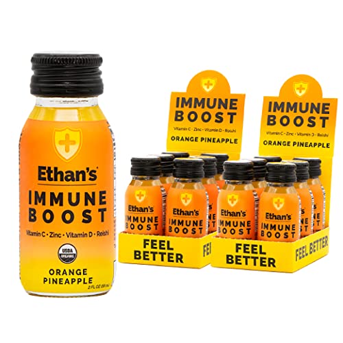 organic elderberry shots with vitamin C