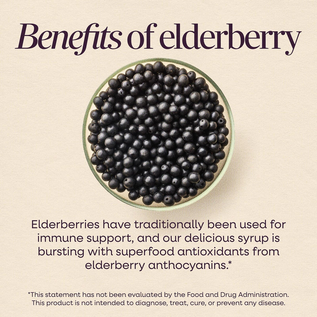 organic elderberry syrup for colds