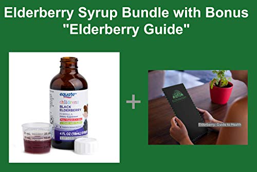 Organic elderberry syrup for family health