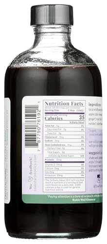 organic elderberry syrup for health