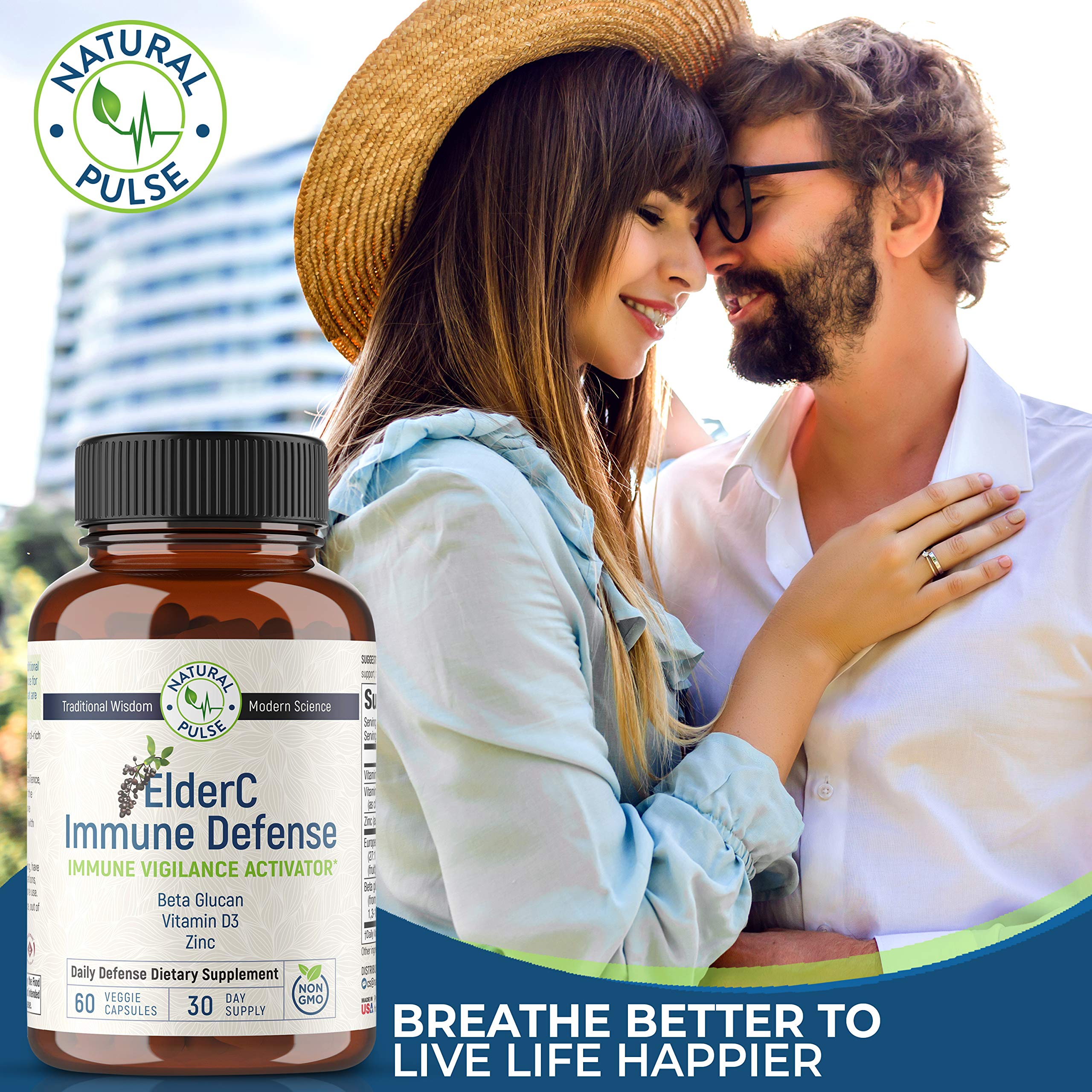 Organic elderberry syrup for immune boost