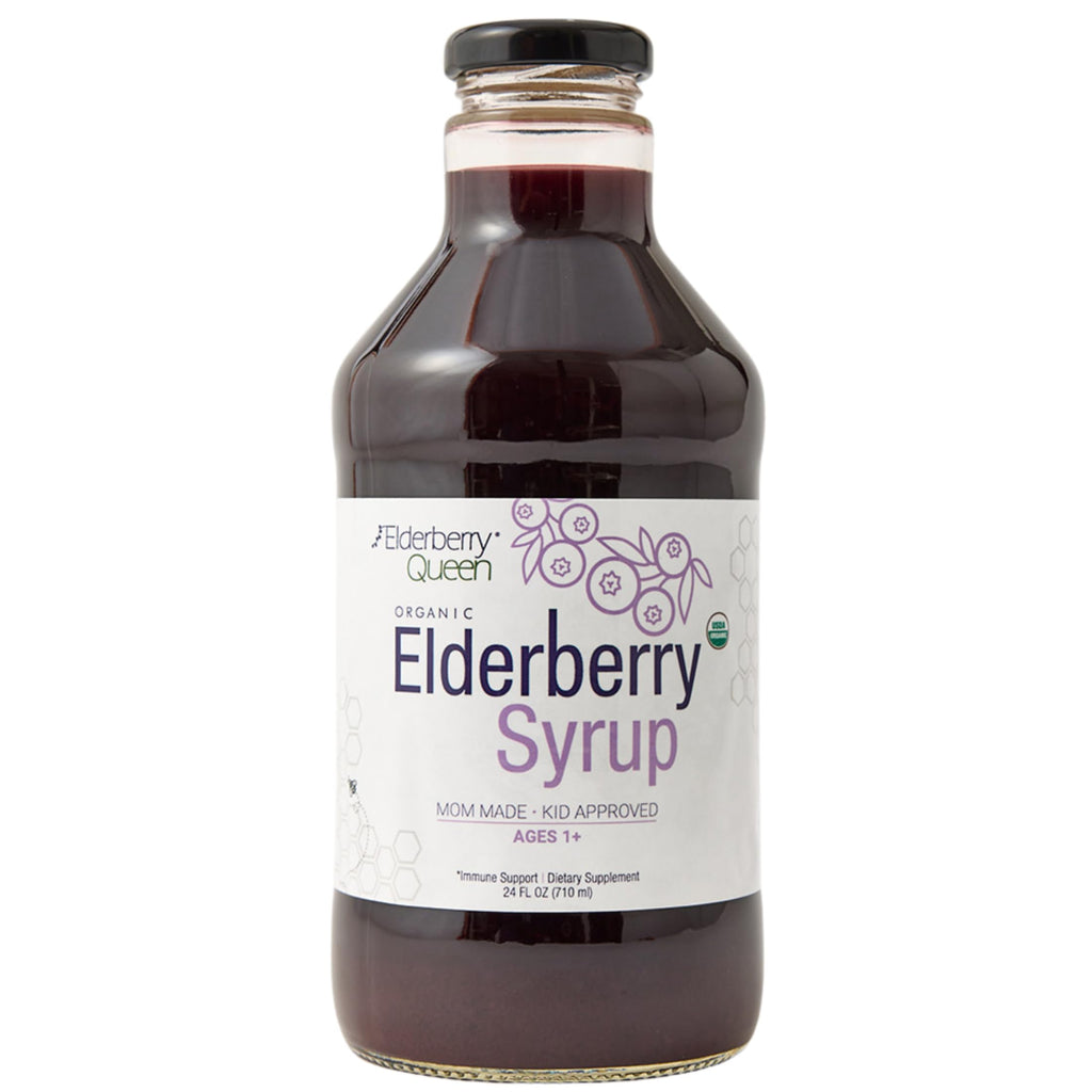 organic elderberry syrup for immune support