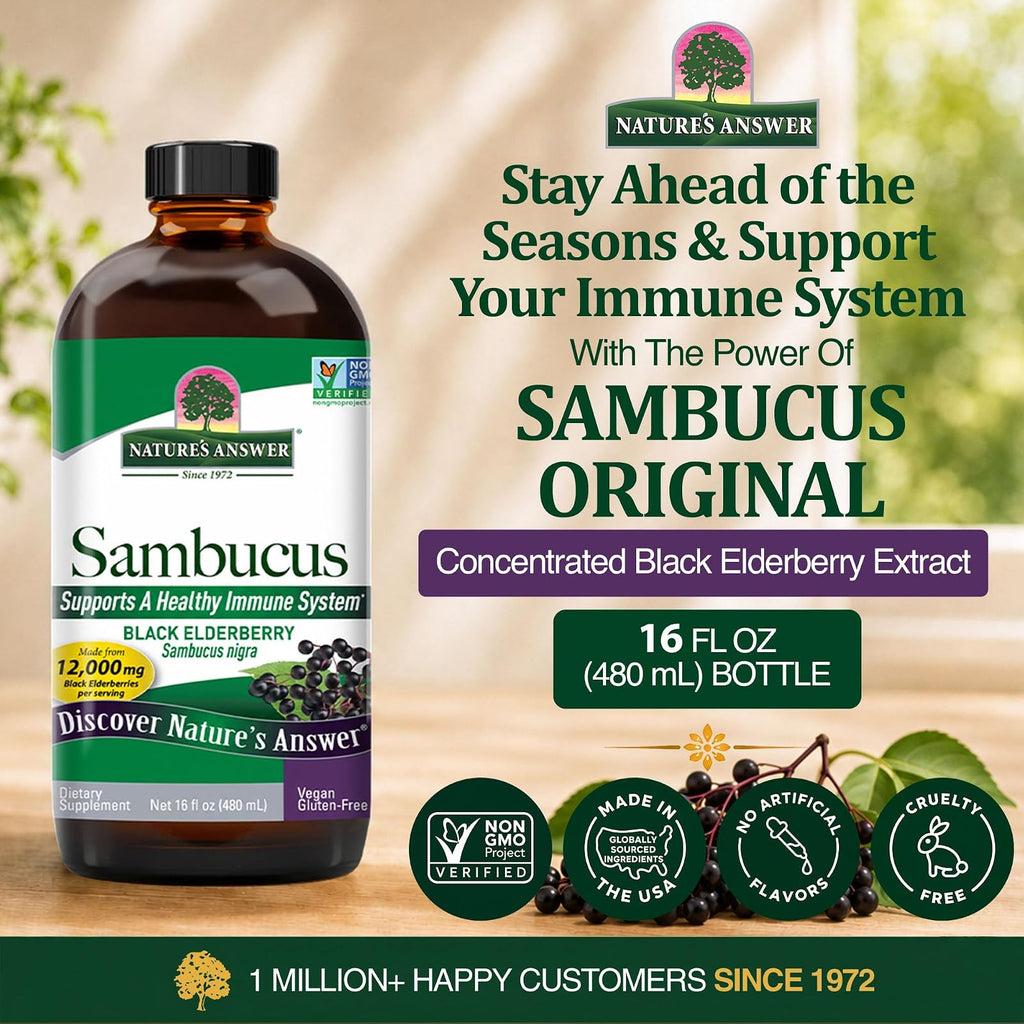 organic elderberry syrup for immune support