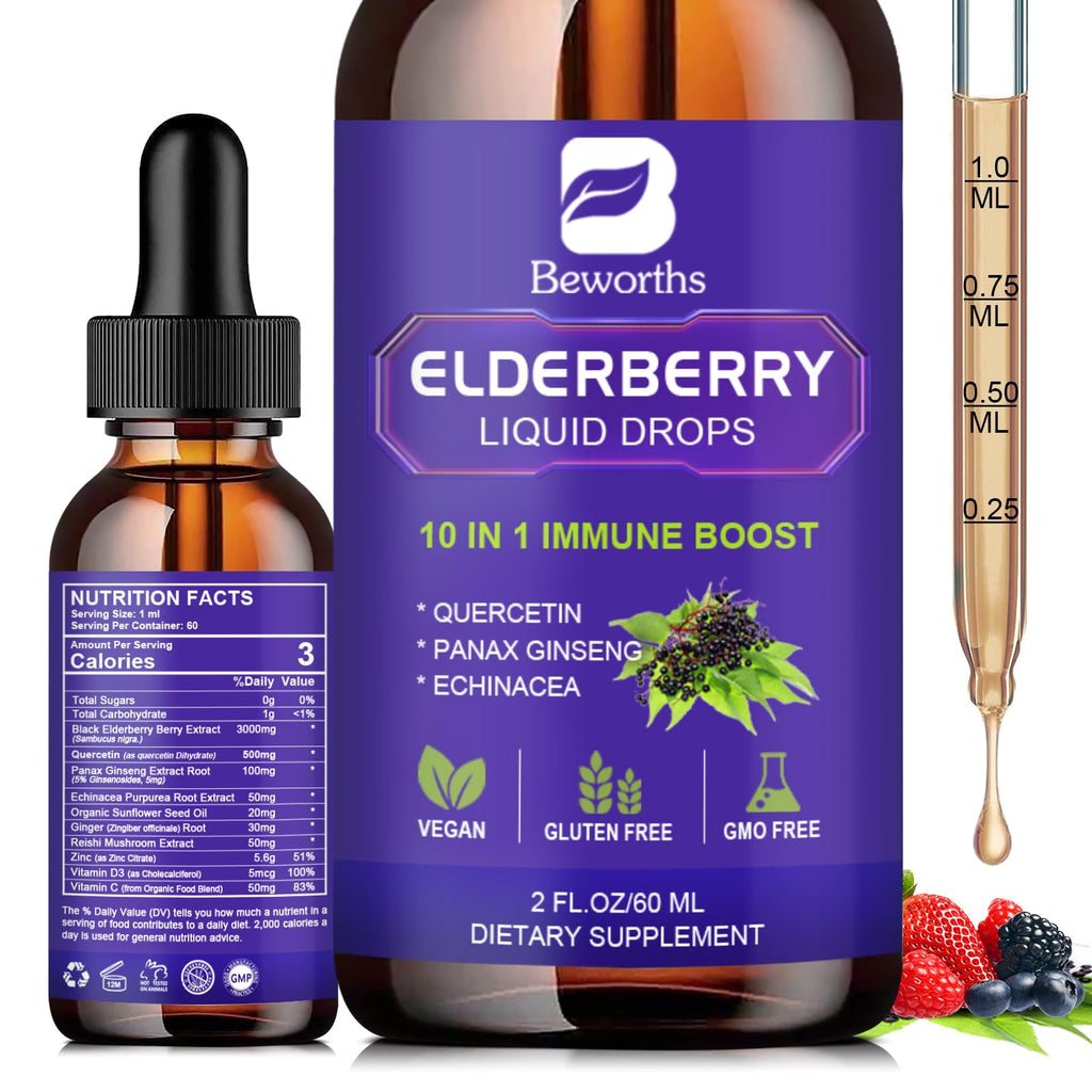 organic elderberry syrup for immunity