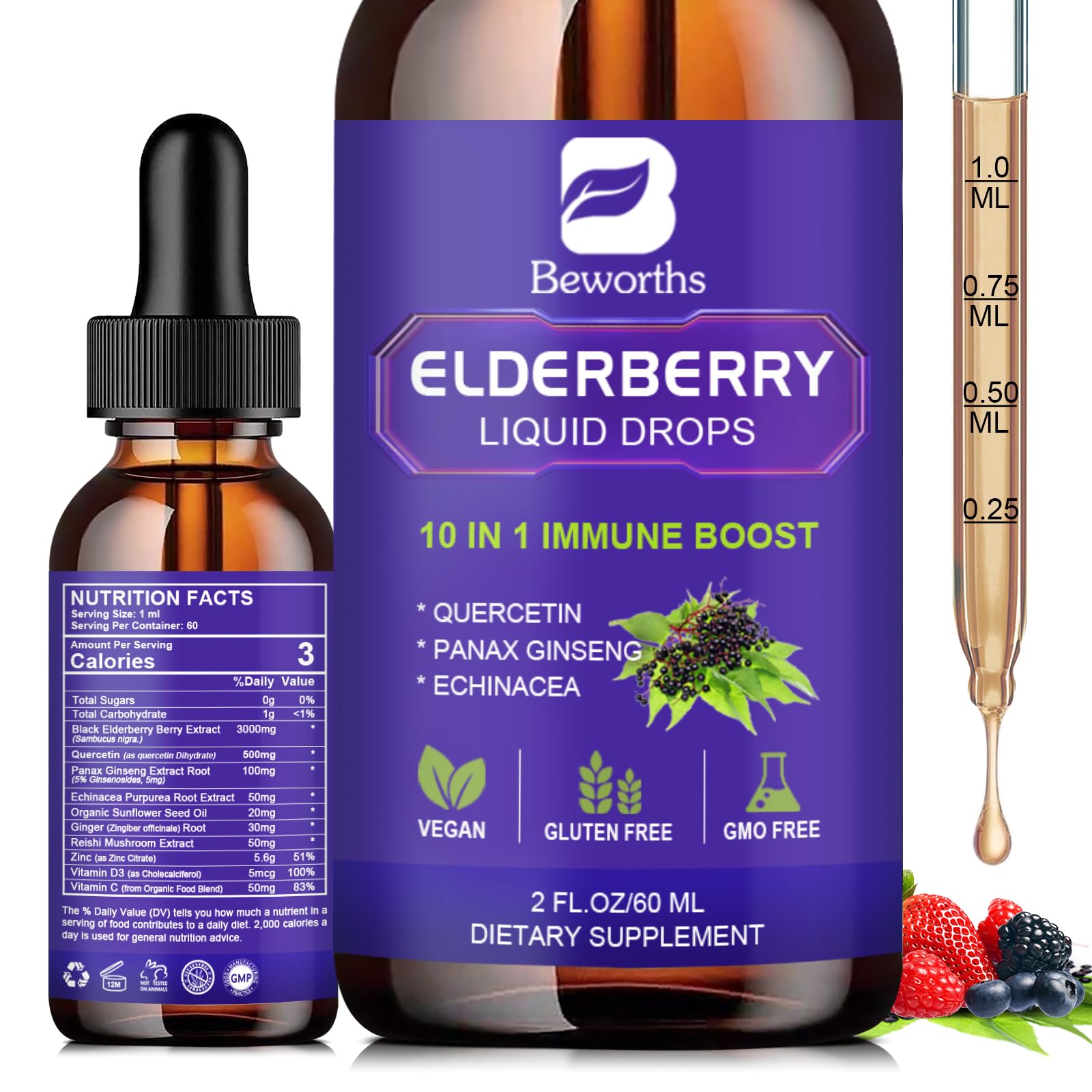 organic elderberry syrup for immunity