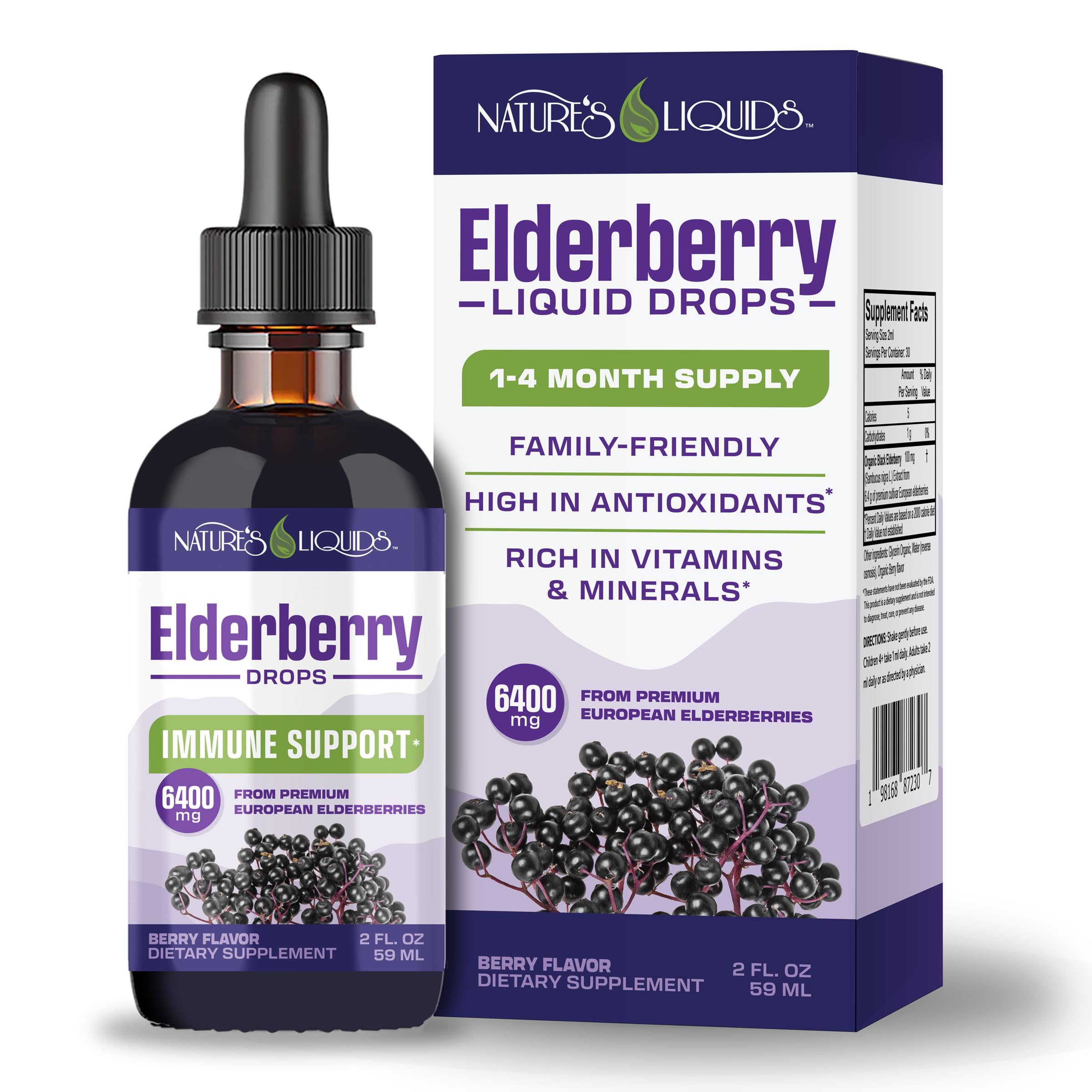 organic elderberry syrup for immunity
