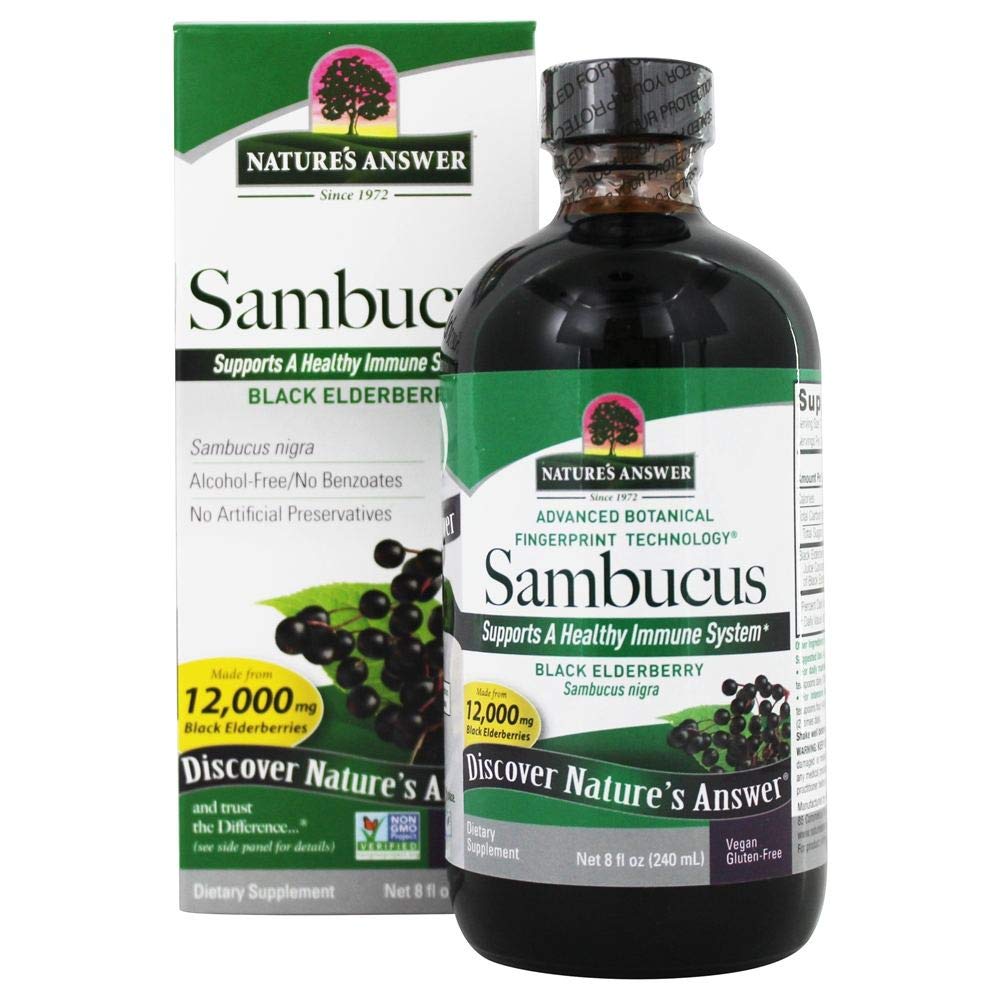 organic elderberry syrup for immunity