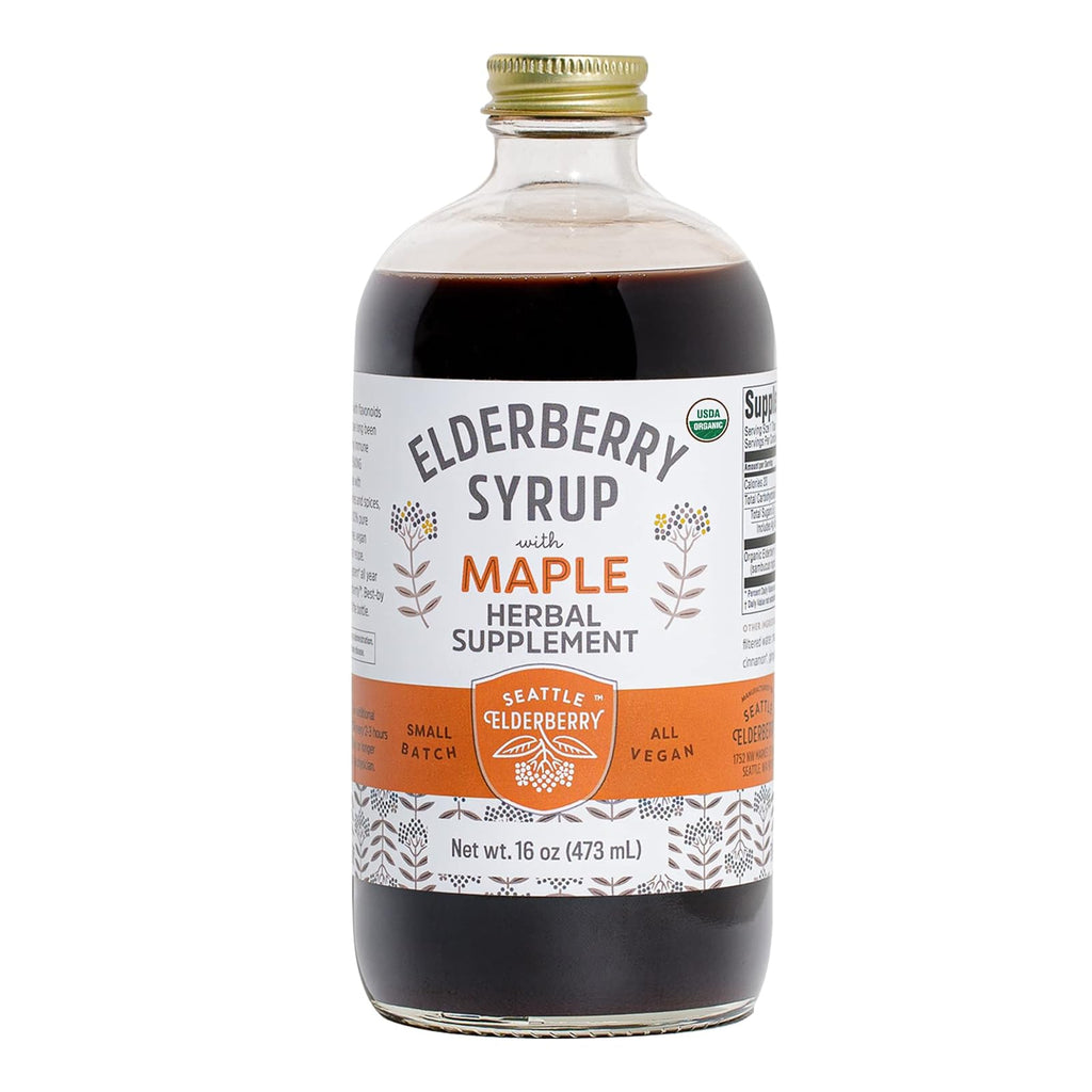 organic elderberry syrup for immunity
