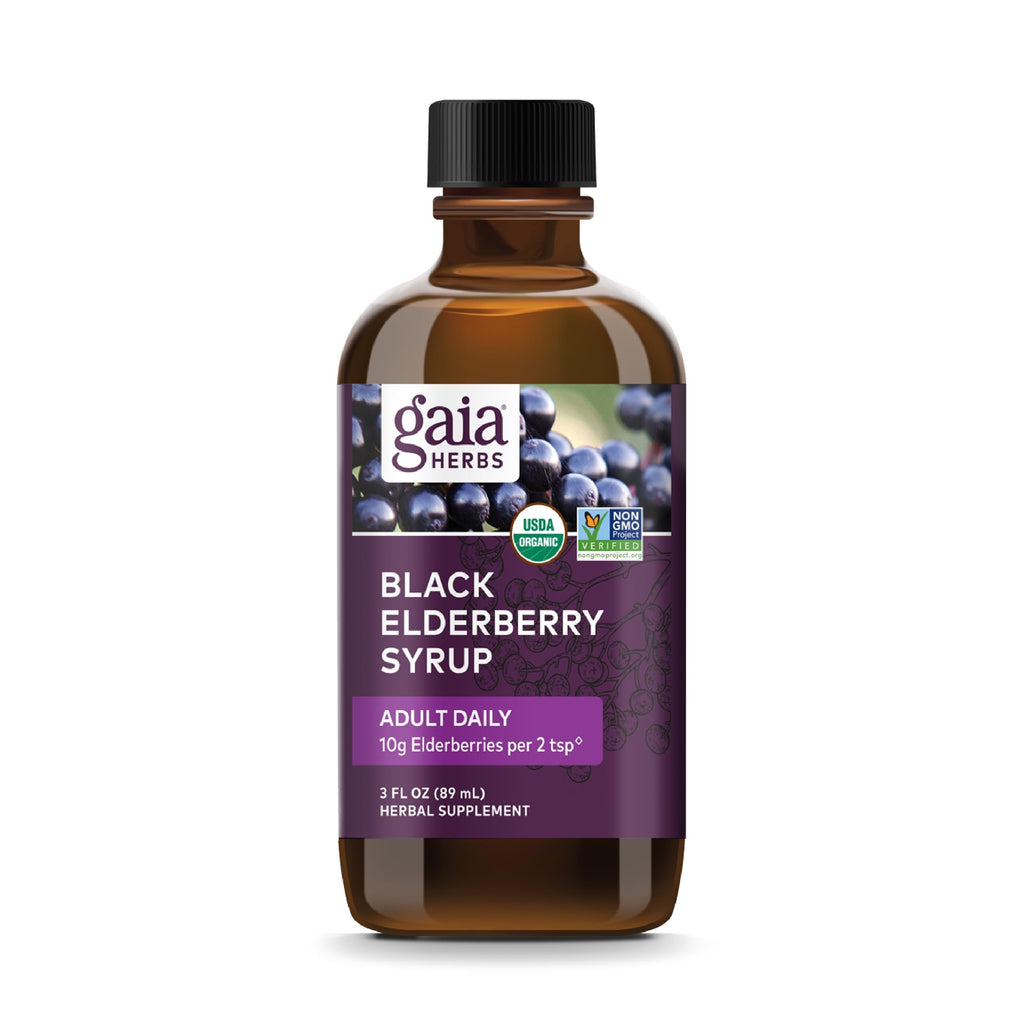 organic elderberry syrup for immunity