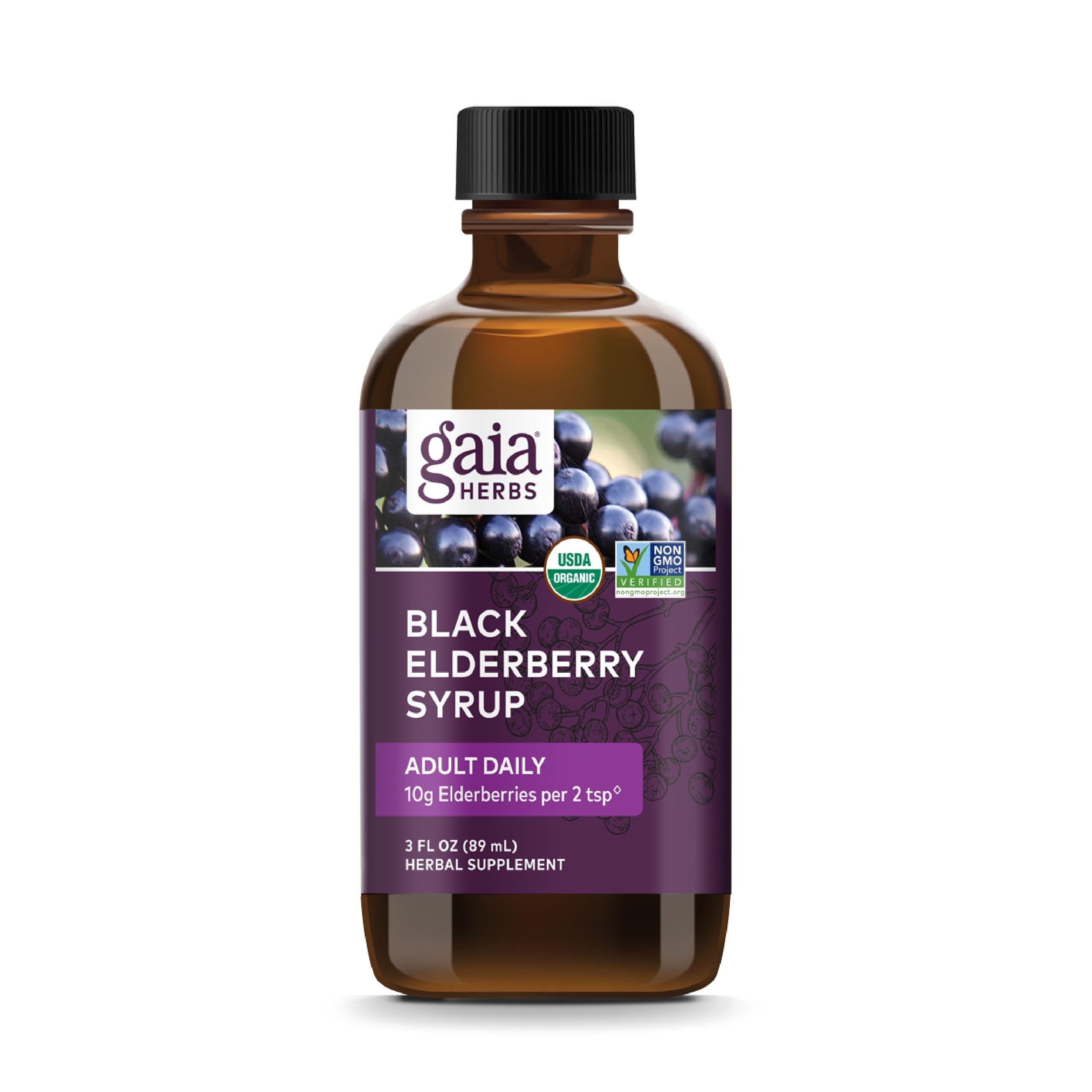 organic elderberry syrup for immunity