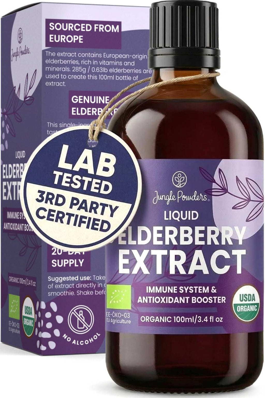 organic elderberry syrup for immunity