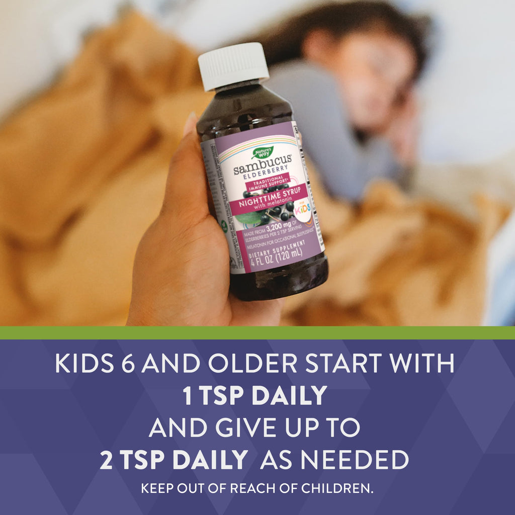 organic elderberry syrup for kids' health