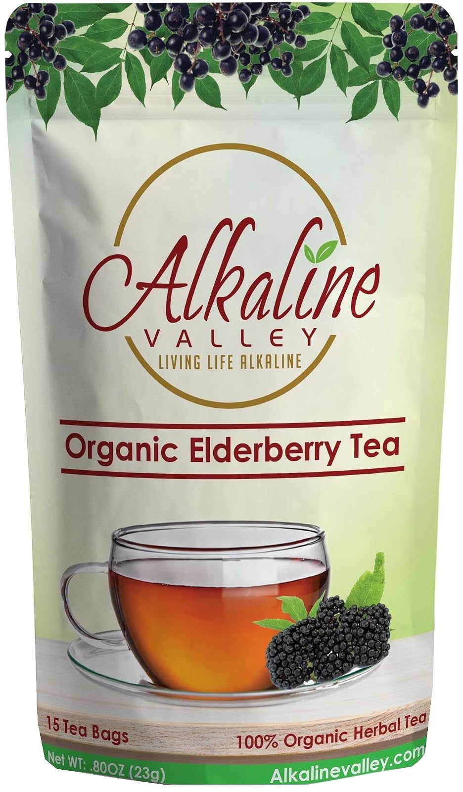 organic elderberry tea bags