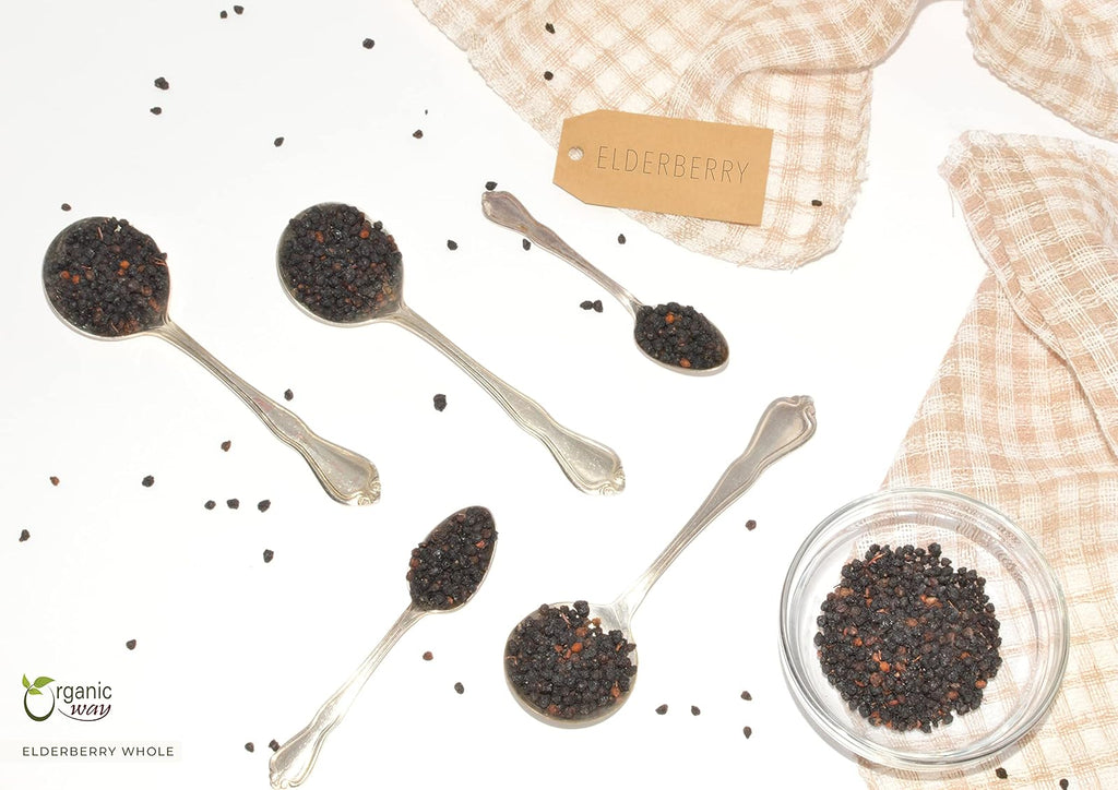 organic elderberry tea for wellness
