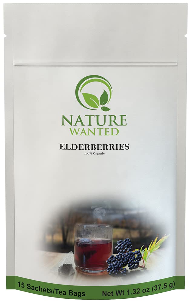 organic elderberry tea for wellness