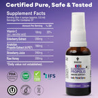 organic elderberry throat remedy