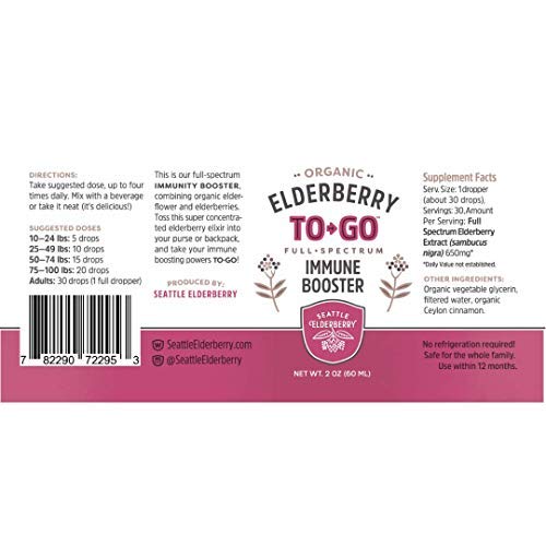organic elderberry tincture for vitality