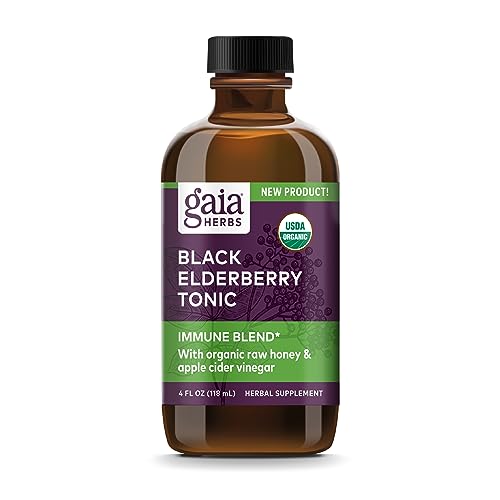 organic elderberry tonic for immunity