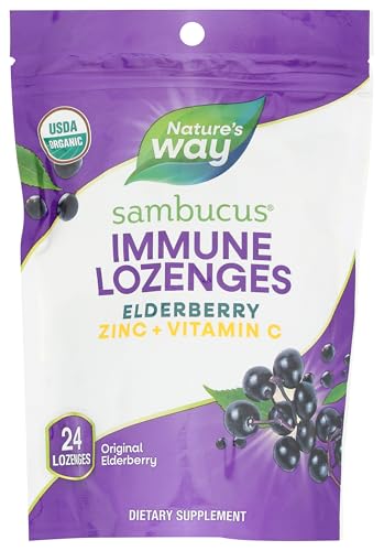 organic elderberry zinc lozenges