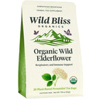 organic elderflower herbal tea bags