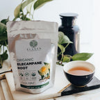 organic elecampane root for calming herbal brews