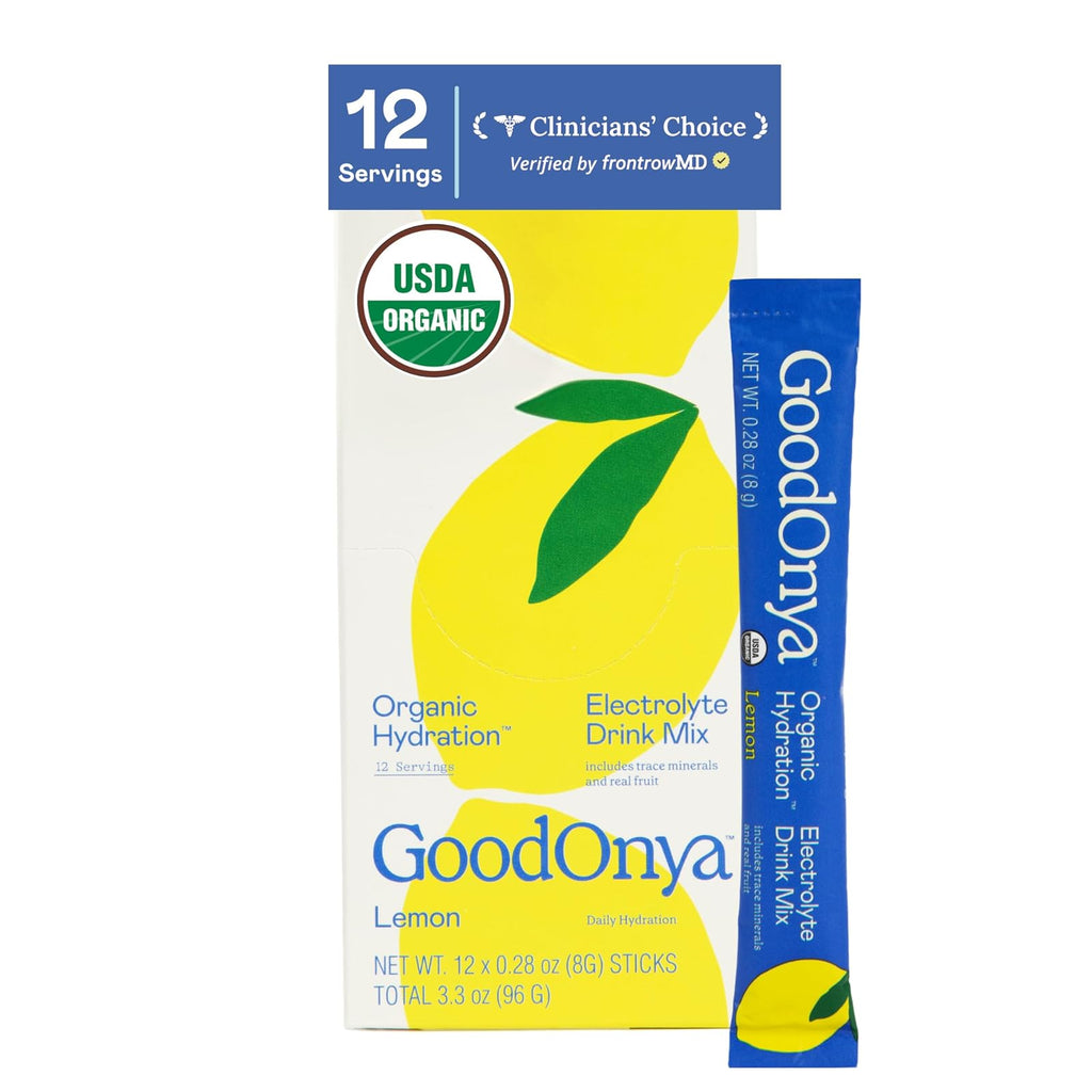 organic electrolyte drink mix packs