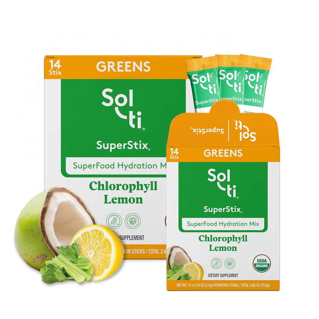 organic electrolyte hydration sticks