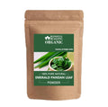 organic emerald pandan leaf powder