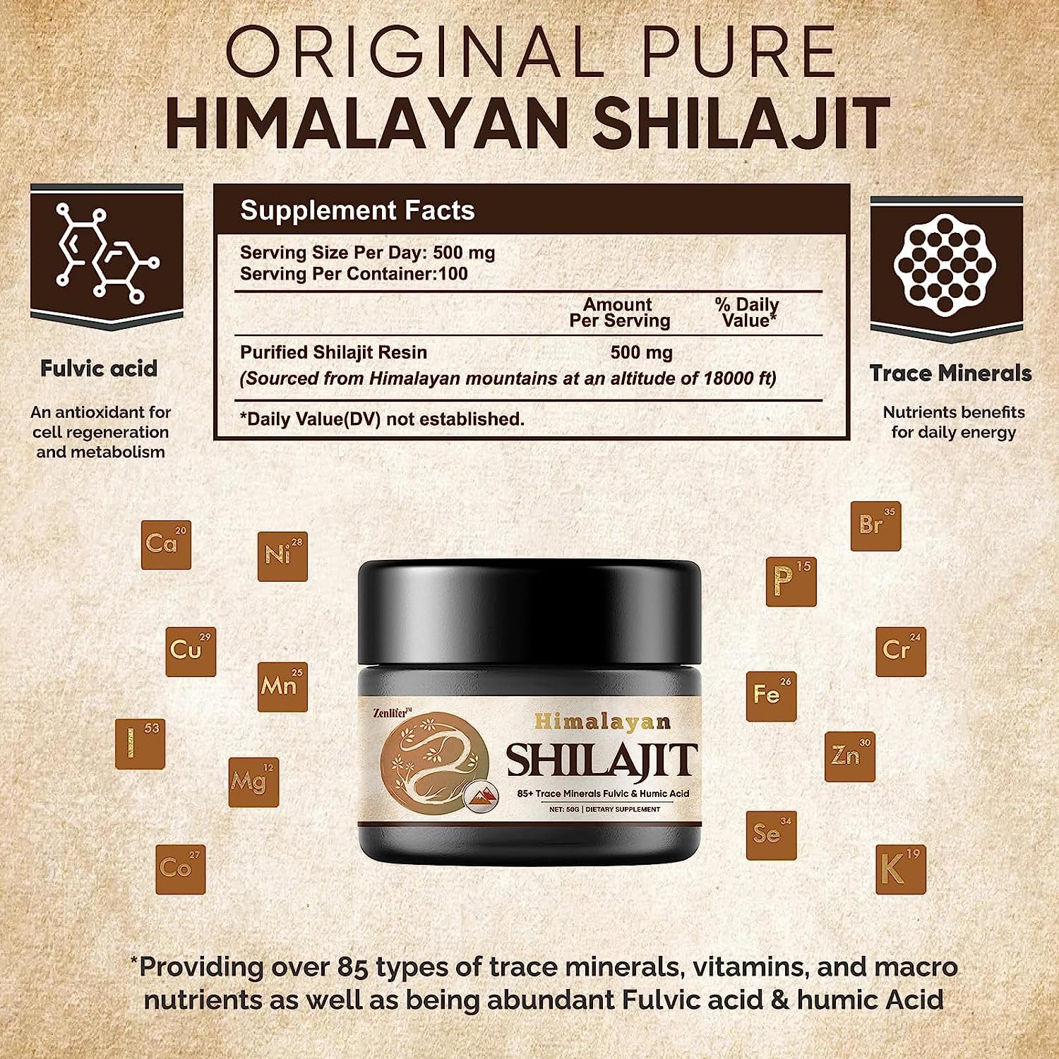 Organic energy booster with minerals