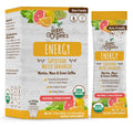 organic energy powders for hydration