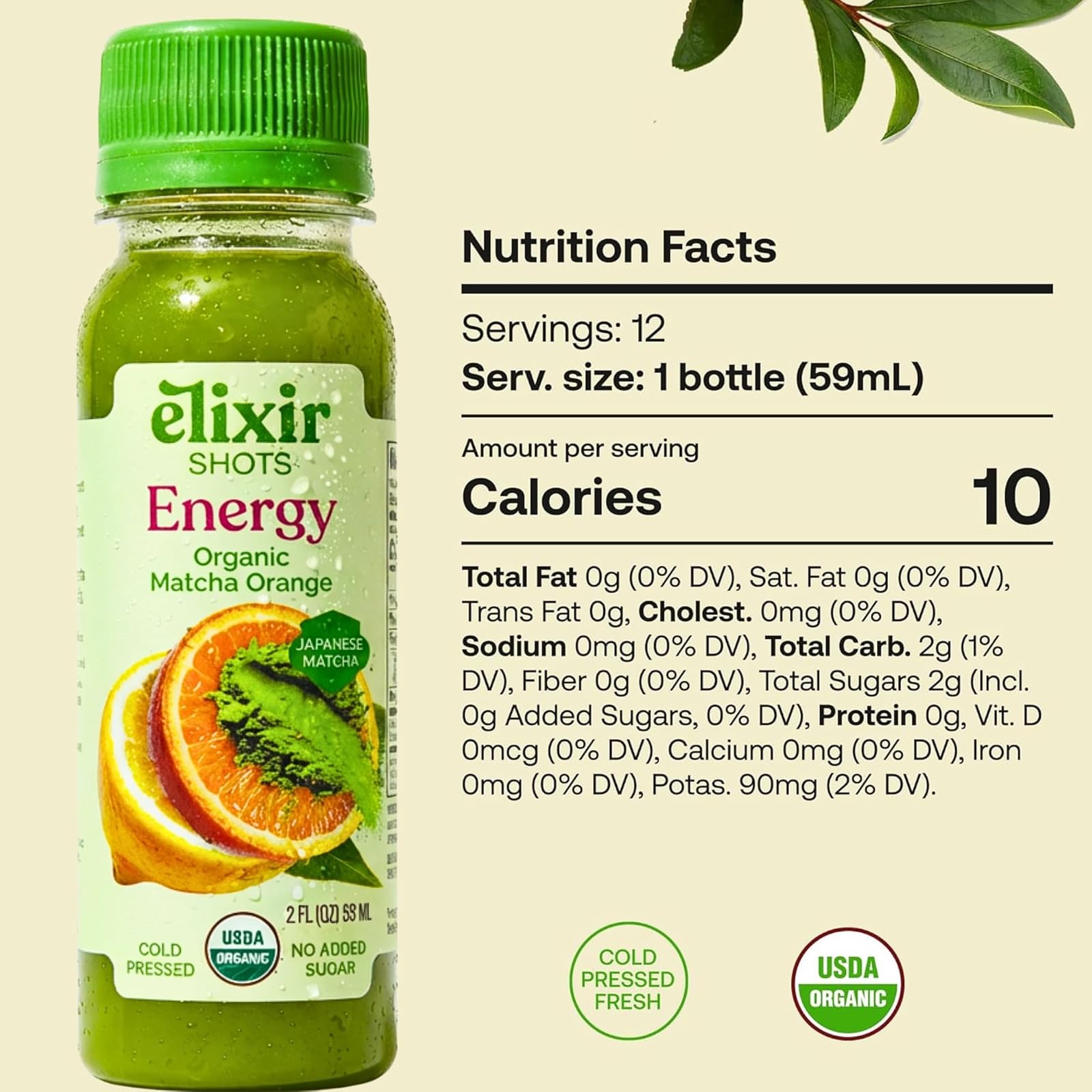 organic energy shot for athletes